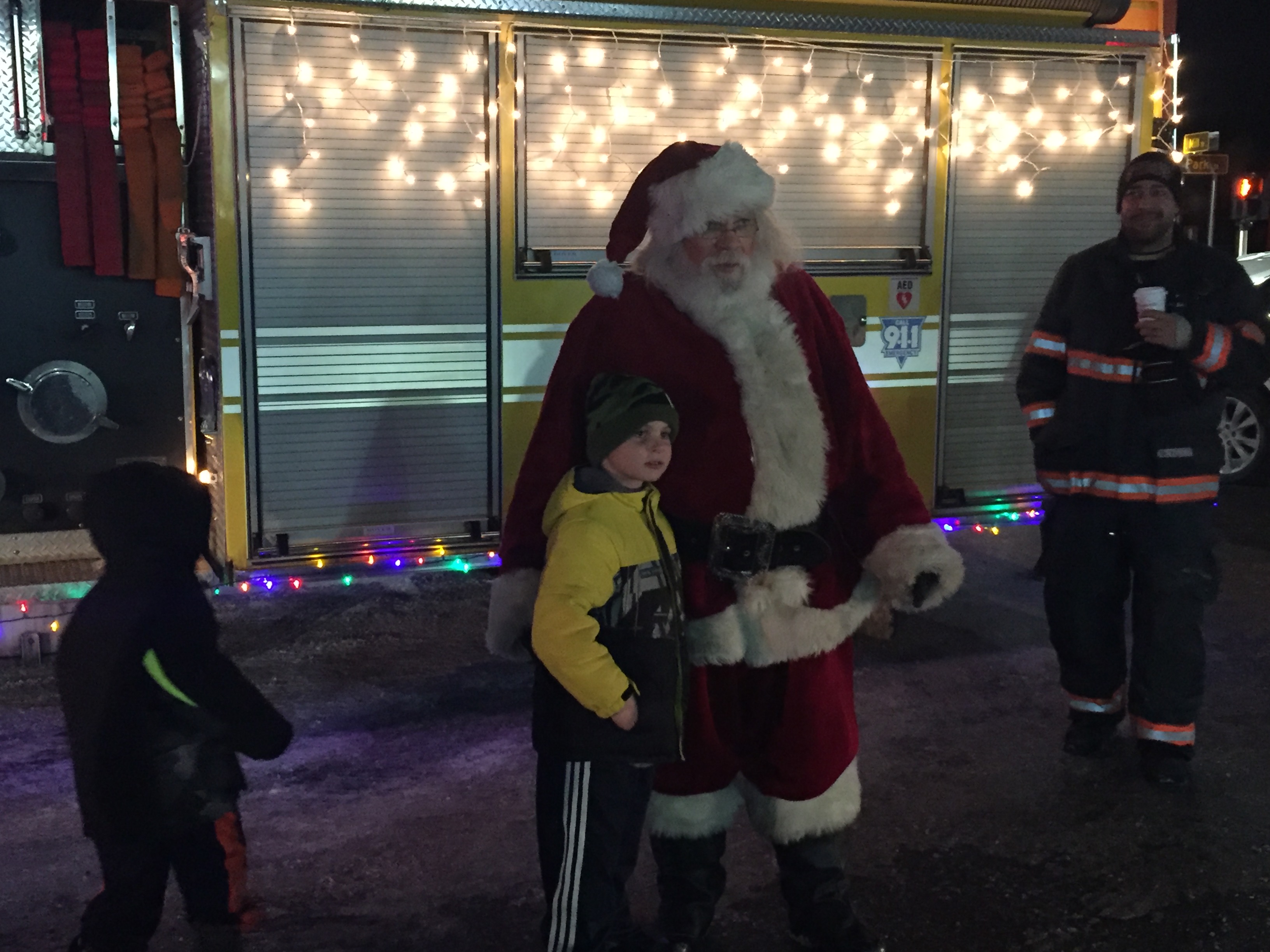 Firefighters deliver Santa | News, Sports, Jobs - Adirondack Daily ...